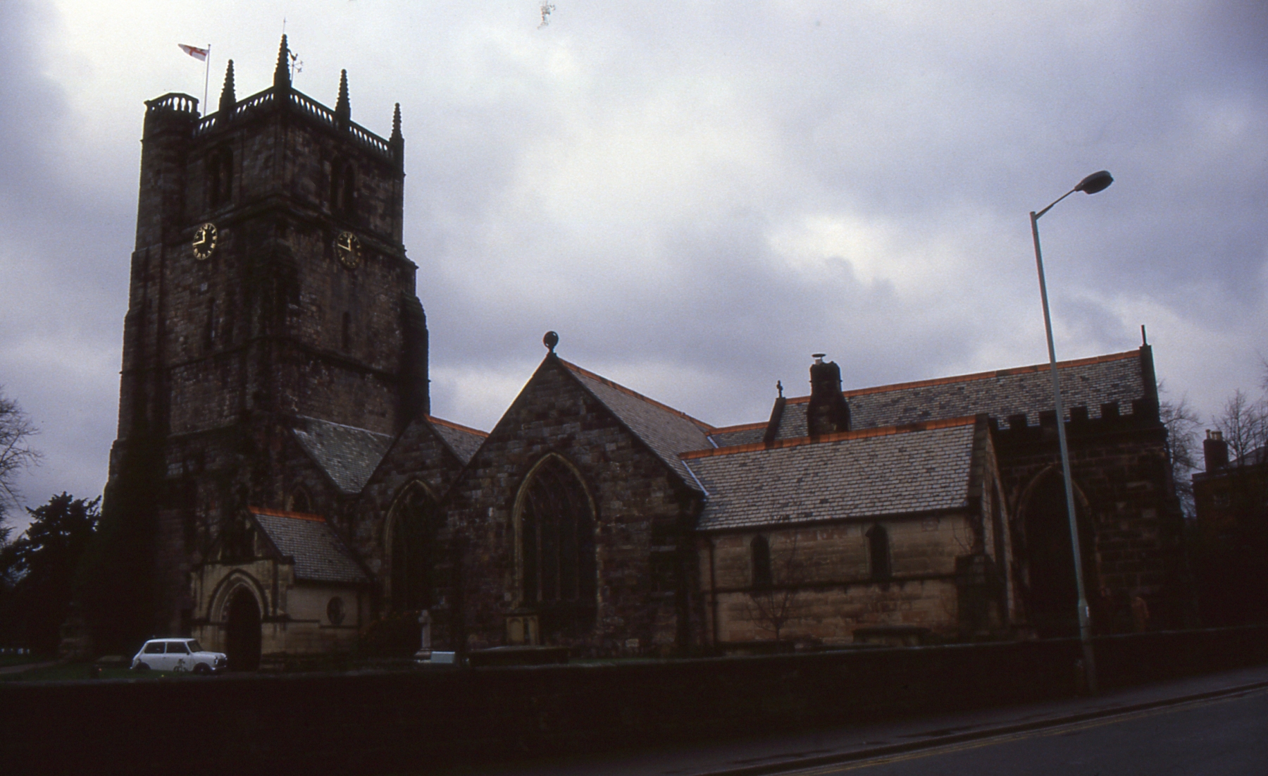 OSW-SL-O-5-6-27 Oswestry – Church St – St Oswalds Church - Oswestry ...