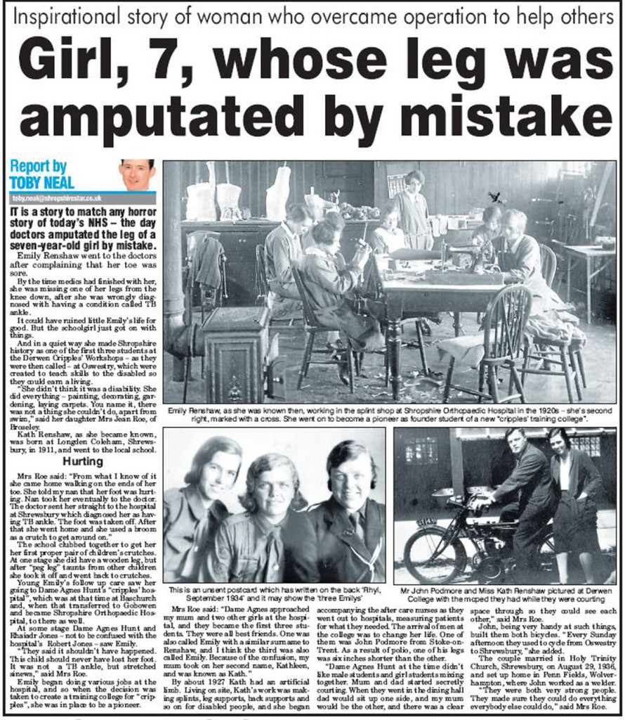 OSW-NP-O-5-13-21 – Emily Renshaw c1920 - Oswestry Family & Local ...